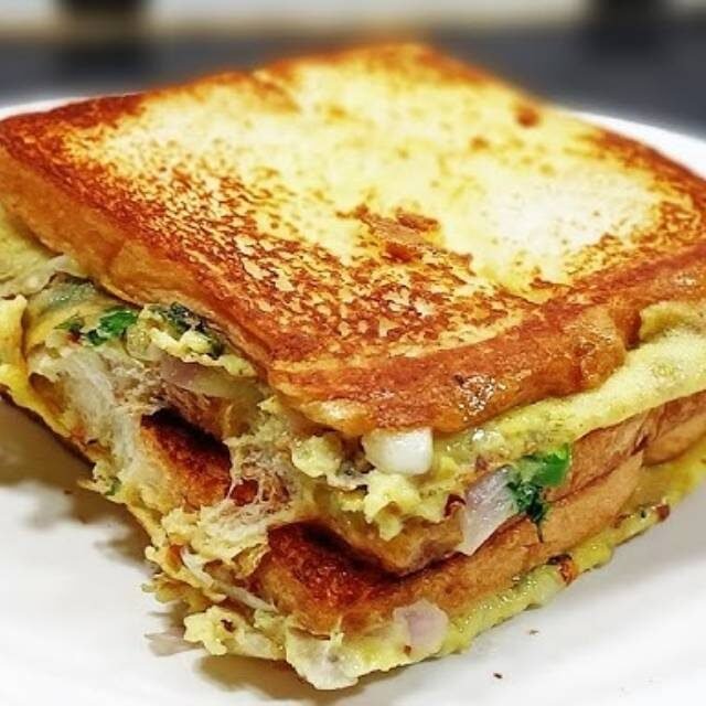 Toast Omelette Sandwich - myFoodPlaza.in